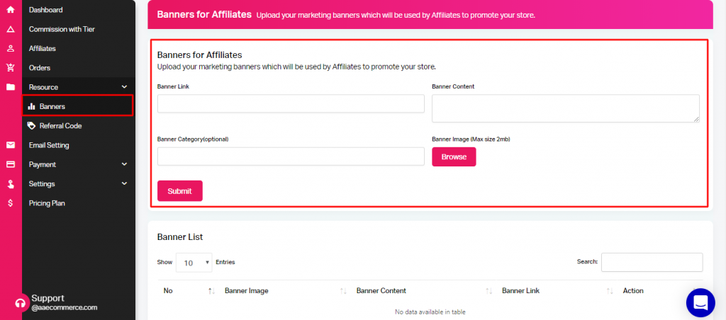 How my affiliate can share links from my resource content ...