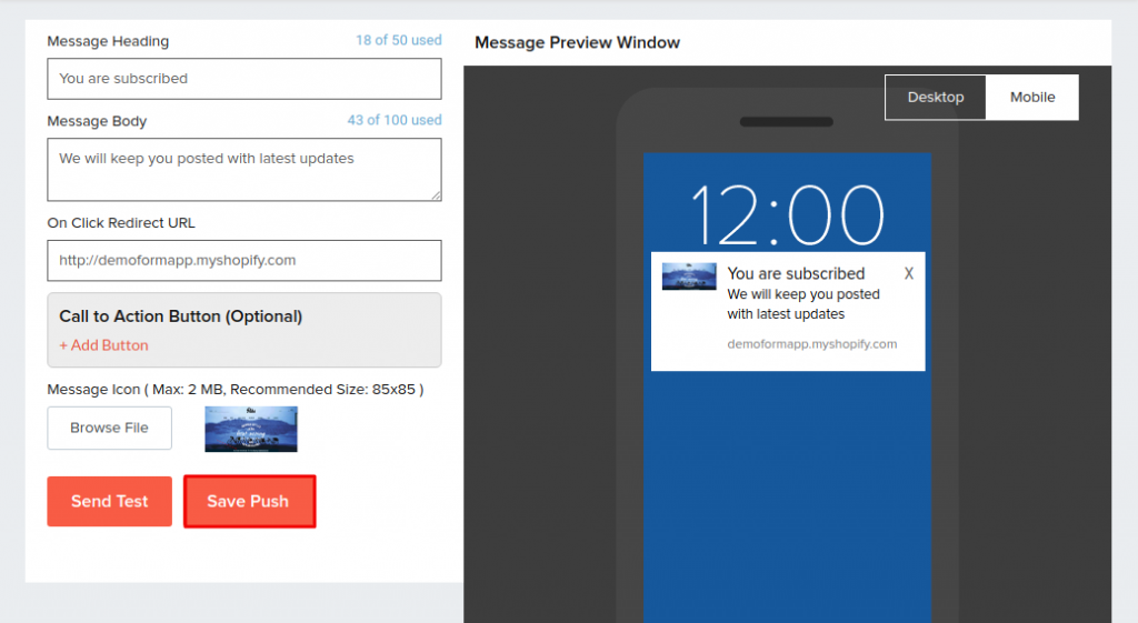 How to Setup Welcome Push? | aaaecommerce