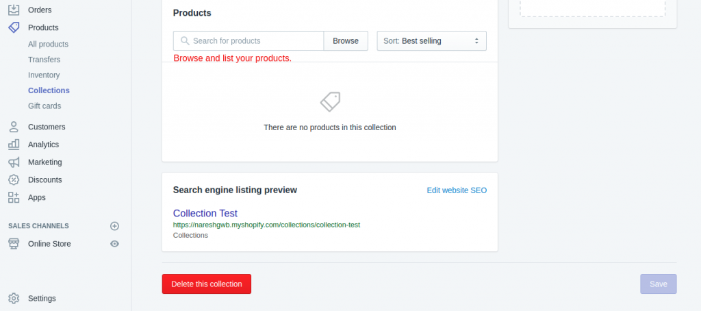 How to create a product collection in Shopify store? | aaaecommerce ...