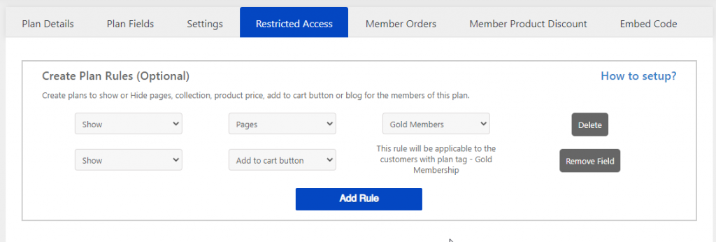 How to setup restrictions on pages, blog, price for non-members ...